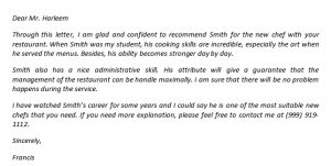 Chef Recommendation to Give Chances for Junior | Template Business PSD ...