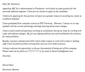 Associate Software Engineer Cover Letter sample And Duties | Template ...