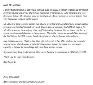 A Simple Guide To Write A Civil Engineer Recommendation Letter ...