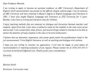 Easy Tips To Write An Elegant Academic Application Letter | Template ...