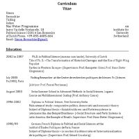 9+ Academic Curriculum Vitae Templates | Template Business PSD, Excel ...