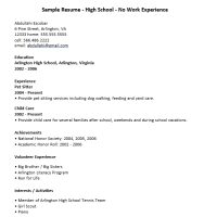 10+ Teenage Resume Template | Template Business PSD, Excel, Word, PDF