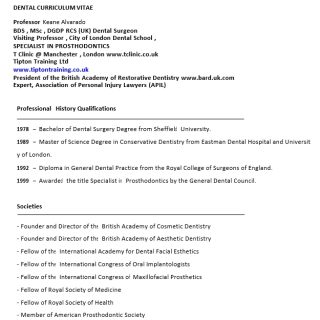 9+ Dentist Curriculum Vitae Template | Template Business PSD, Excel ...