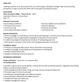 10+ Accountant Resume Example | Template Business PSD, Excel, Word, PDF