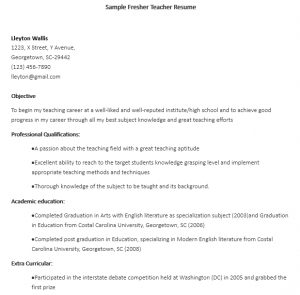 10+ Teacher Resume Example | Template Business PSD, Excel, Word, PDF
