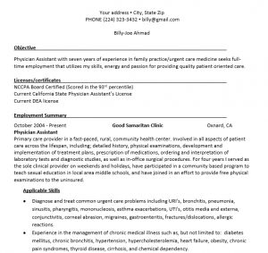 8+ Sample Medical Assistant Resumes | Template Business PSD, Excel ...