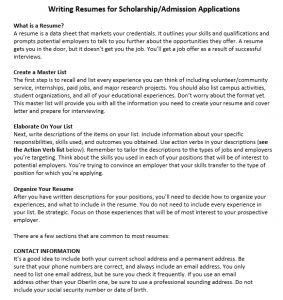 10+ Best Resume Templates for Students | Template Business PSD, Excel ...