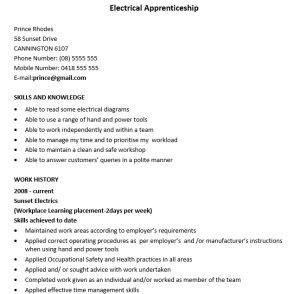 3+ Electrician Resume | Template Business PSD, Excel, Word, PDF