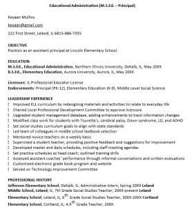 5+ Principal Resume | Template Business PSD, Excel, Word, PDF
