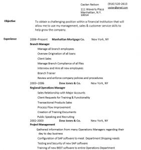 10+ Professional Manager Resume Samples | Template Business PSD, Excel ...