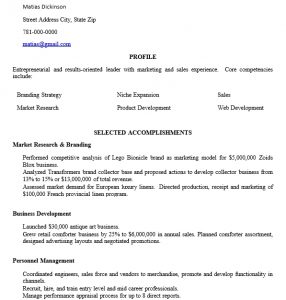 9+ Combination Resume | Template Business PSD, Excel, Word, PDF
