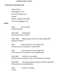 10+ Summer Job Resume | Template Business PSD, Excel, Word, PDF