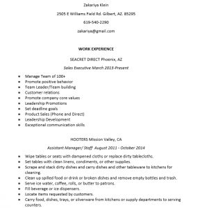 6+ Food Service Resume | Template Business PSD, Excel, Word, PDF