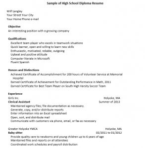 10+ High School Student Resumes | Template Business PSD, Excel, Word, PDF