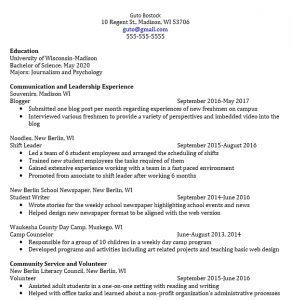 10+ Journalist Resume Sample | Template Business PSD, Excel, Word, PDF