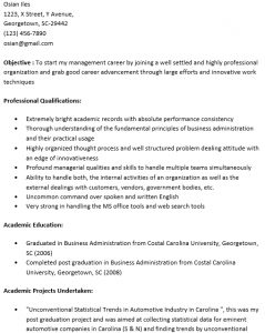 10+ Graduate Fresher Resume Template | Template Business PSD, Excel ...