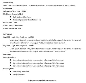 6+ Classic Resume | Template Business PSD, Excel, Word, PDF