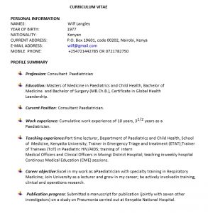 9+ Doctor Curriculum Vitae | Template Business PSD, Excel, Word, PDF