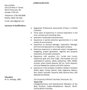 6+ Geologist Resume | Template Business PSD, Excel, Word, PDF