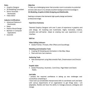 4+ Basic Fresher Resume Template | Template Business PSD, Excel, Word, PDF