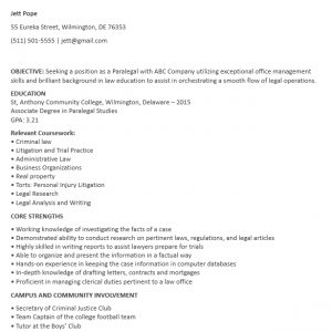6+ Paralegal Resume | Template Business PSD, Excel, Word, PDF