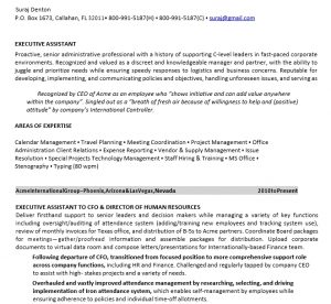 8+ Executive Assistant Resume | Template Business PSD, Excel, Word, PDF