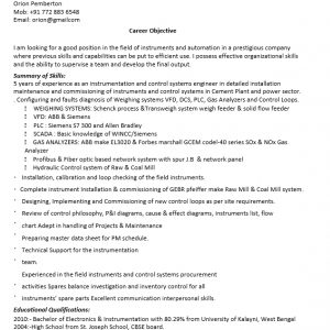 10+ Engineer Curriculum Vitae Template | Template Business PSD, Excel, Word, PDF