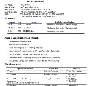 10+ Engineer Curriculum Vitae Template | Template Business PSD, Excel ...